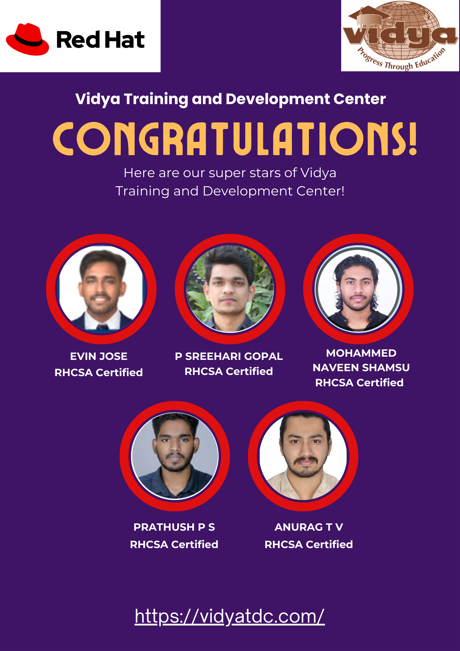 Vidya Training & Development Center : Thrissur