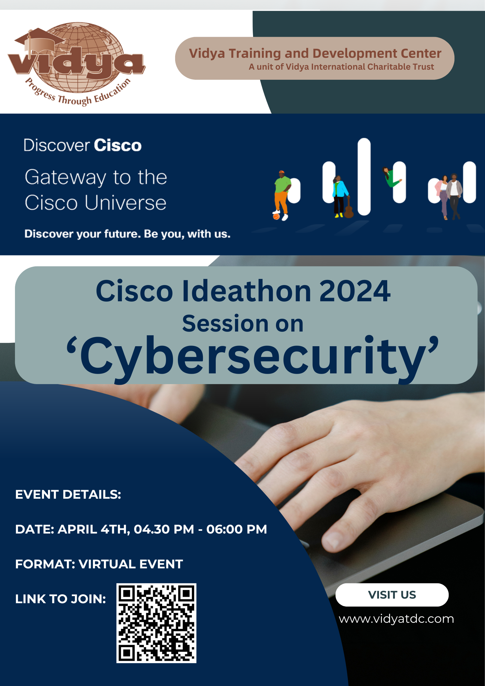 Vidya Training & Development Center : Thrissur : Cisco Ideathon 2024 ...